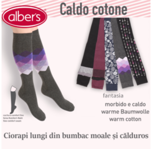 Ciorapi lungi din bumbac