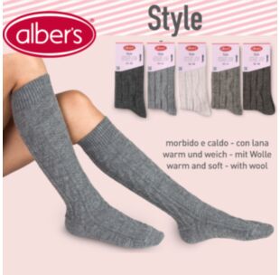 Ciorapi lungi, caldurosi, cu lana